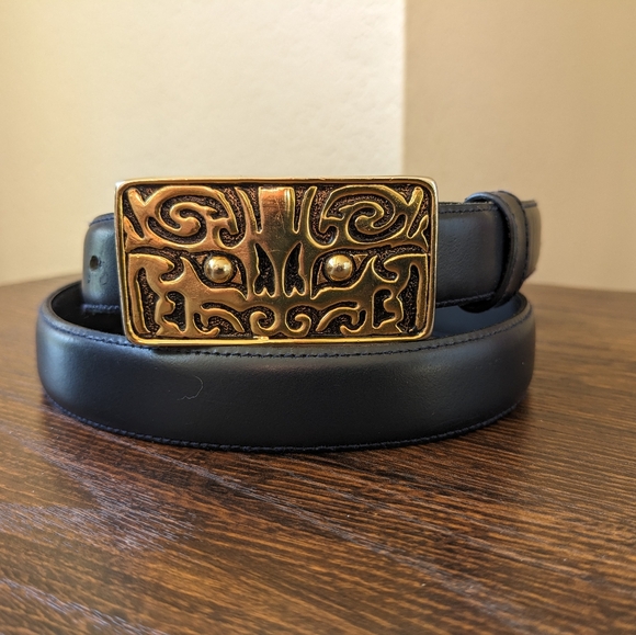 Fiocchi | Accessories | Vintage Fiocchi Italy Navy Blue Genuine Leather ...